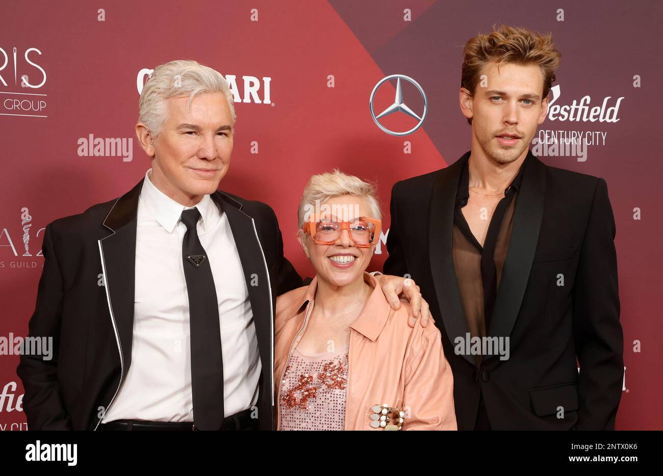 Los Angeles, Ca. 27th Feb, 2023. Baz Luhrmann, Catherine Martin, Austin ...