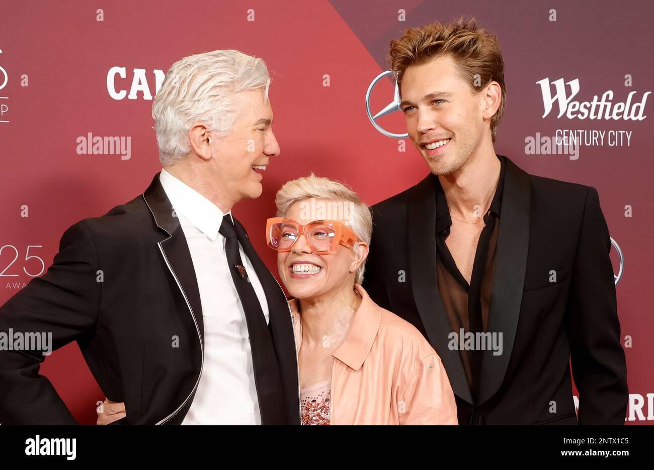 Los Angeles, Ca. 27th Feb, 2023. Baz Luhrmann, Catherine Martin, Austin ...