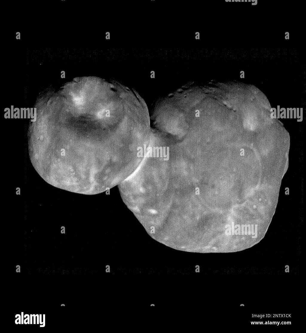 This Jan. 1, 2019 photo made available by NASA on Friday, Feb. 22, 2019 ...