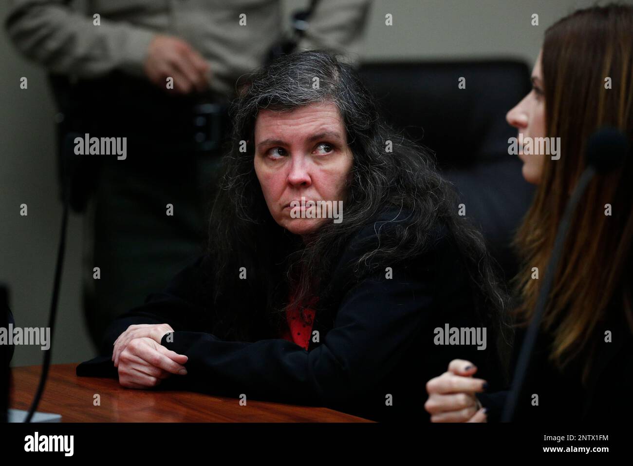 Louise Turpin sits in a courtroom Friday, Feb. 22, 2019, in Riverside ...