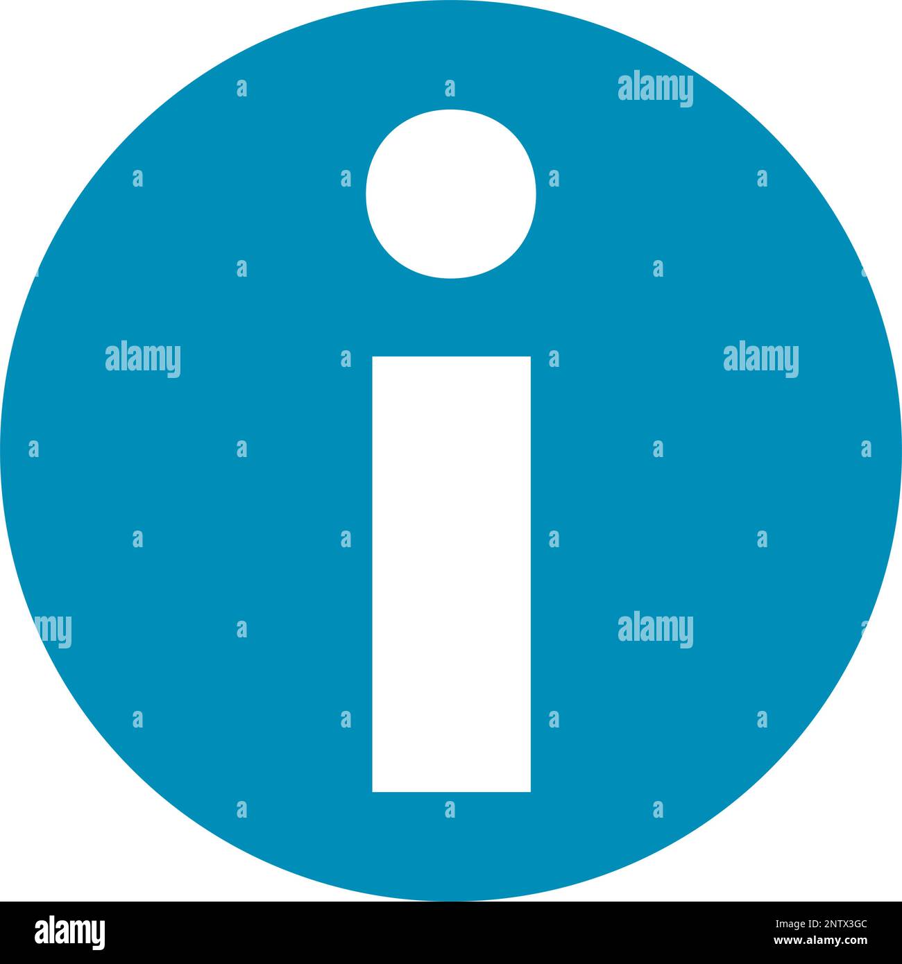 Light blue information icon. Guide. Editable vector Stock Vector Image ...