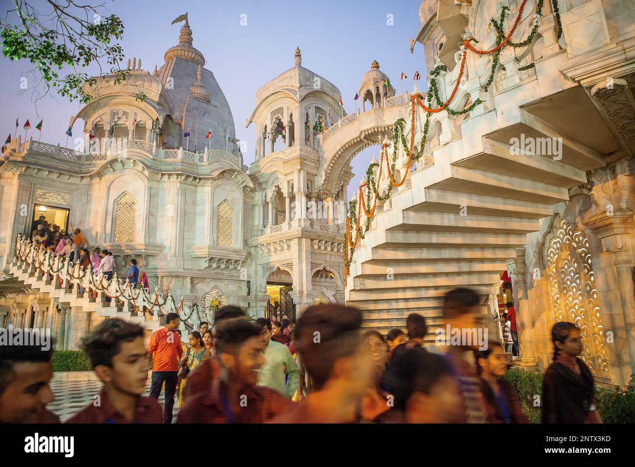 ISKCON temple, Sri Krishna Balaram Mandir,Vrindavan,Mathura, Uttar ...
