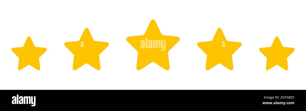 Five stars customer product rating Stock Vector Image & Art - Alamy