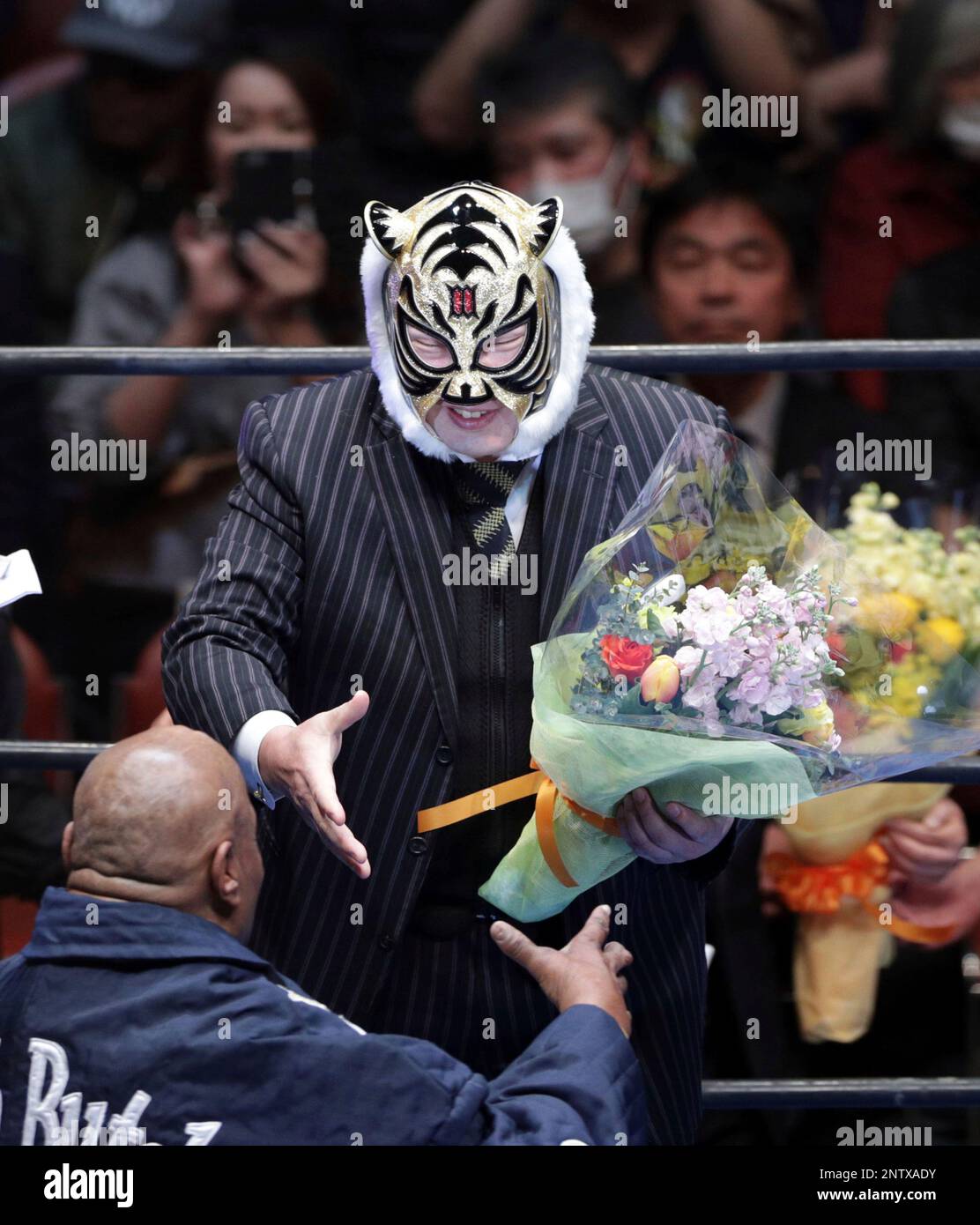 Abdullah the Butcher (below), a professinal wrestler, is celebrated by ...