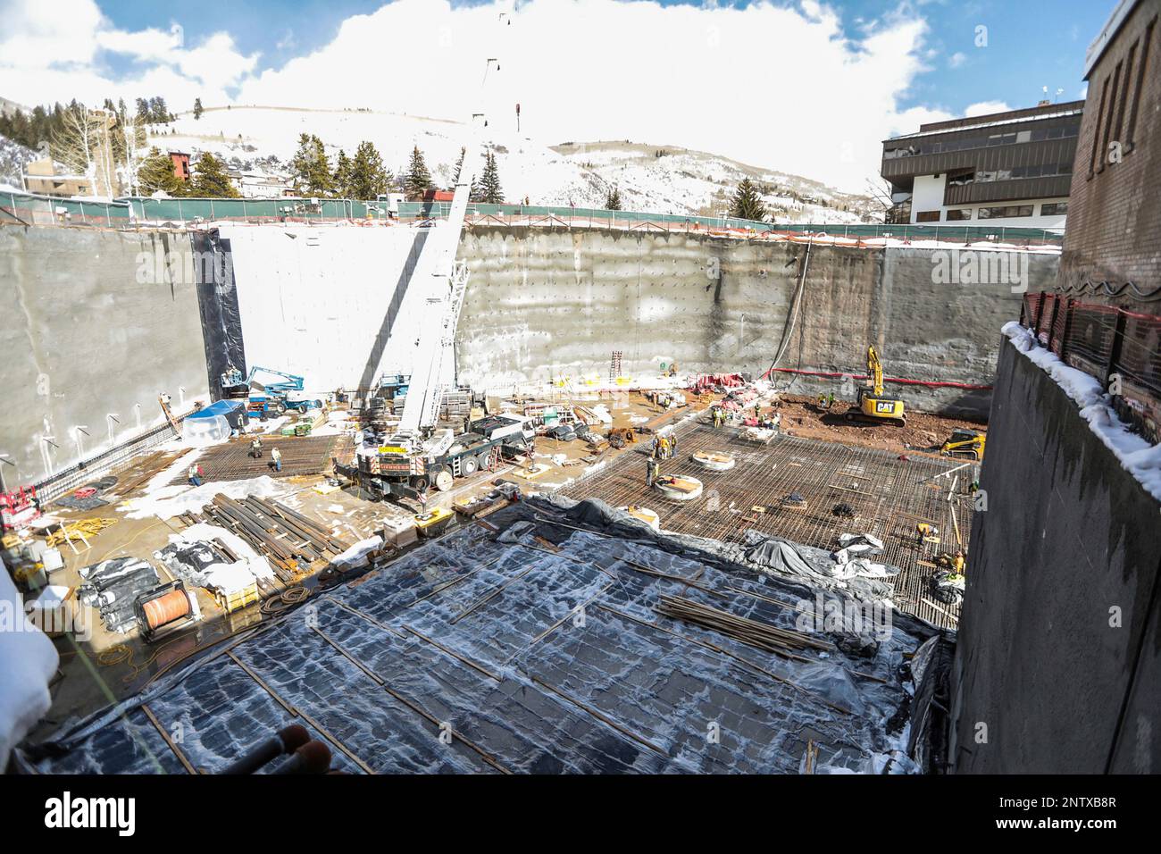 Work continues on the new Vail Health Hospital expansion Friday, Feb ...