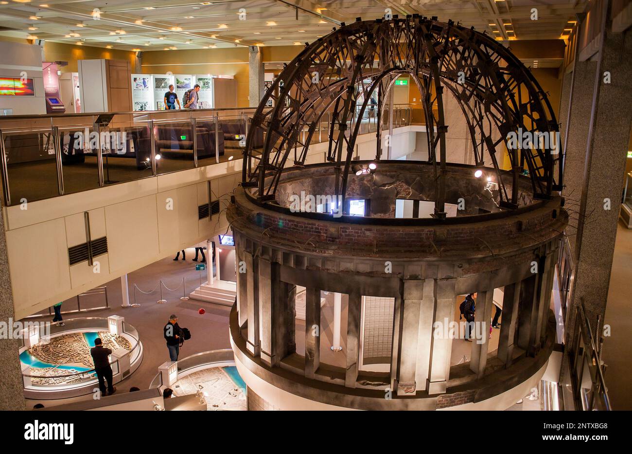 Hiroshima peace memorial museum interior hi-res stock photography and ...