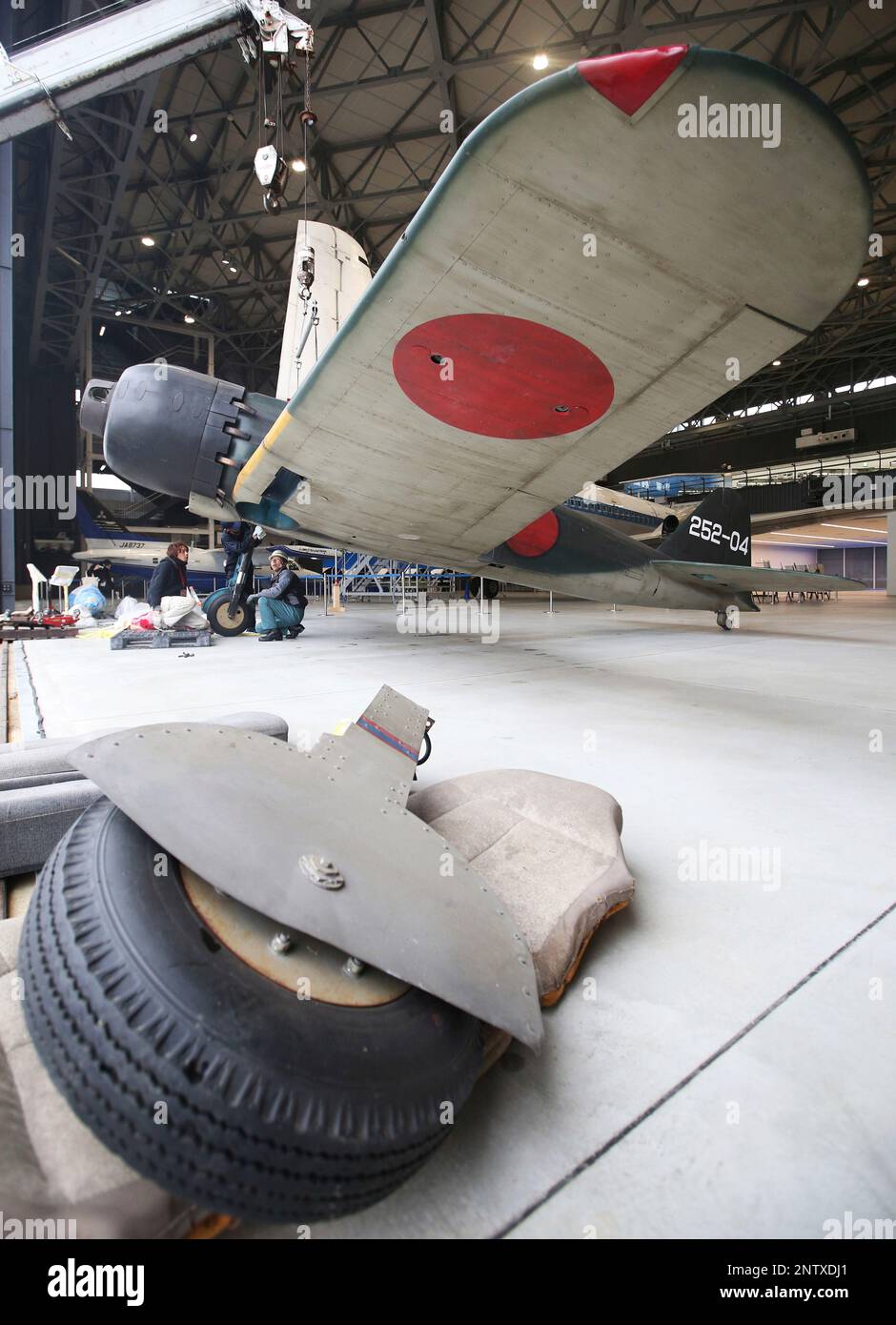 A model of the Mitsubishi A6M Zero is set to exhibit at Aichi Museum of ...