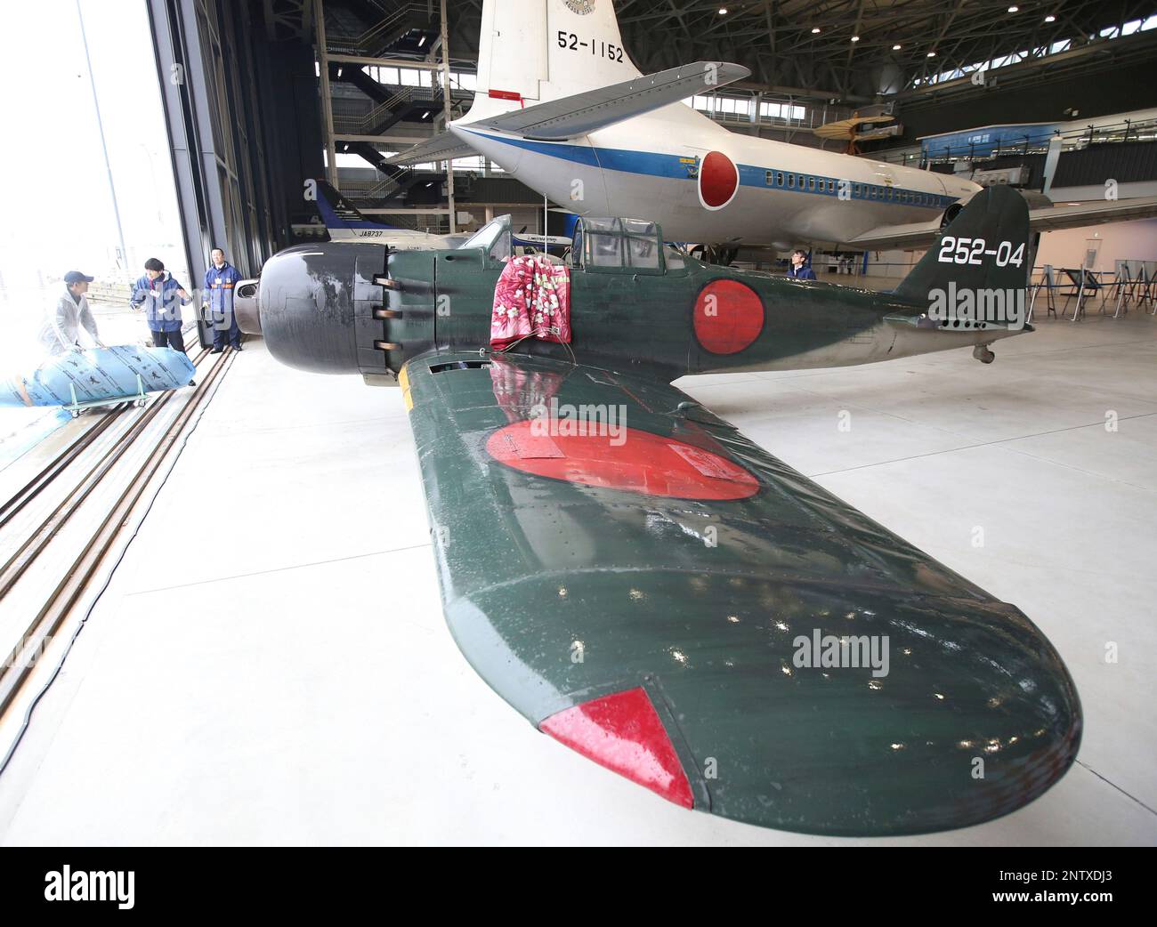 A model of the Mitsubishi A6M Zero is set to exhibit at Aichi Museum of ...