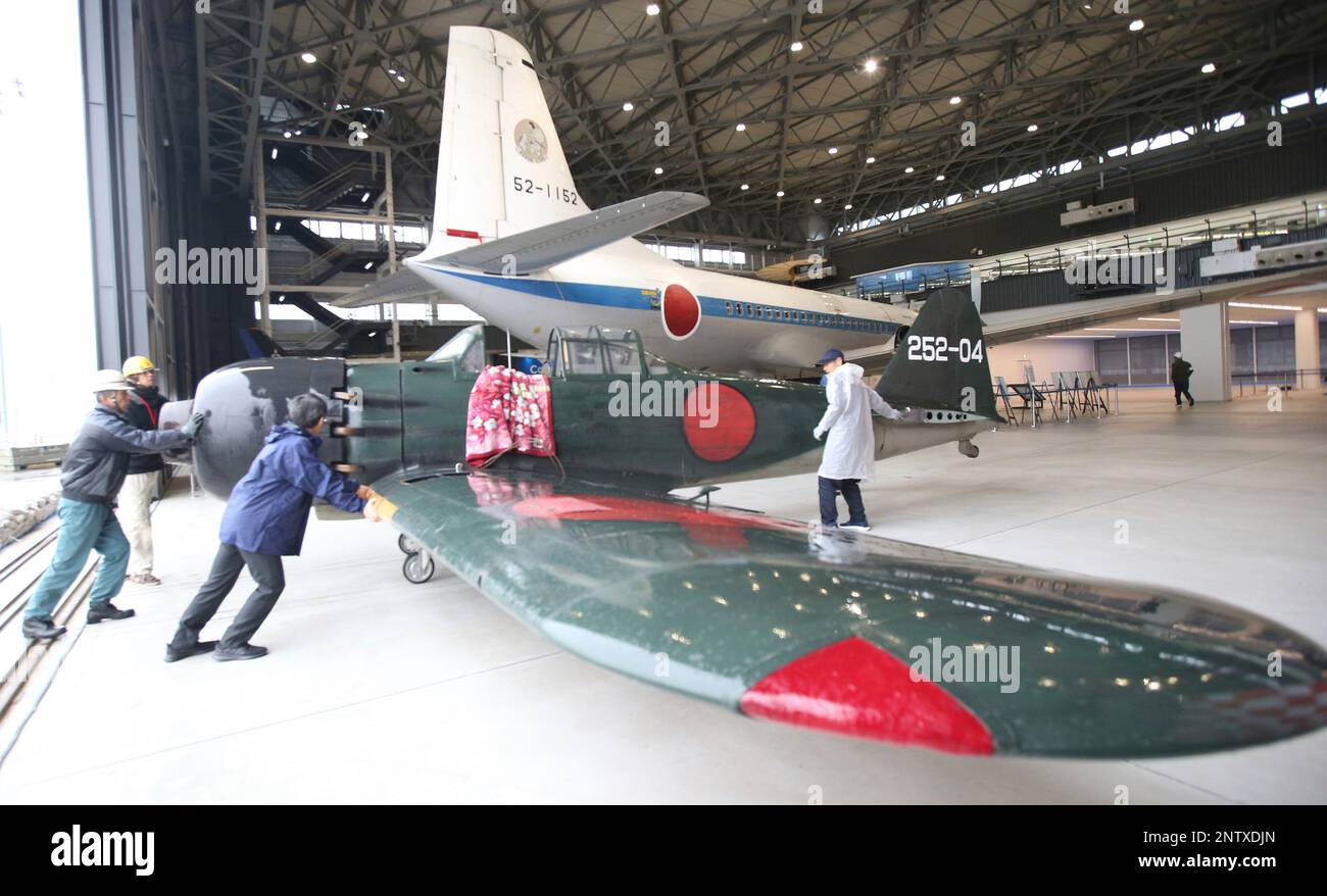 A model of the Mitsubishi A6M Zero is set to exhibit at Aichi Museum of ...