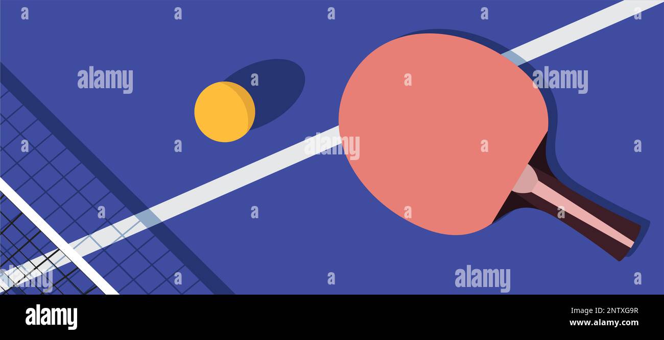 racket and ball for playing ping pong Stock Vector Image & Art - Alamy