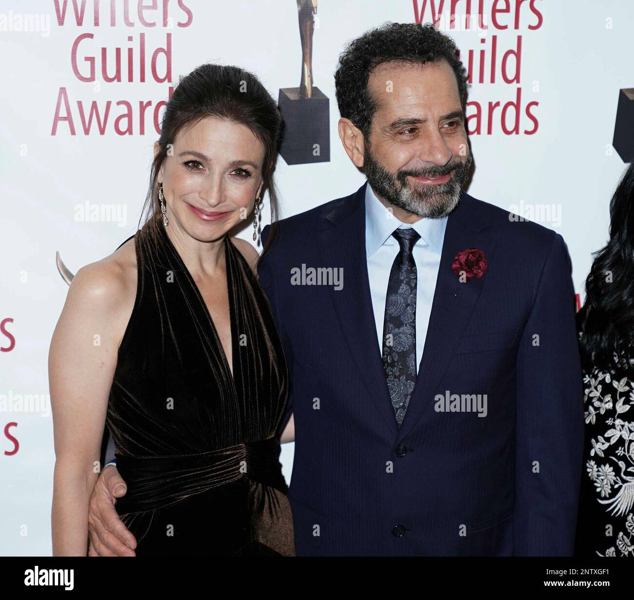 Photo by: John Nacion/STAR MAX/IPx 2019 2/17/19 Marin Hinkle and Tony ...