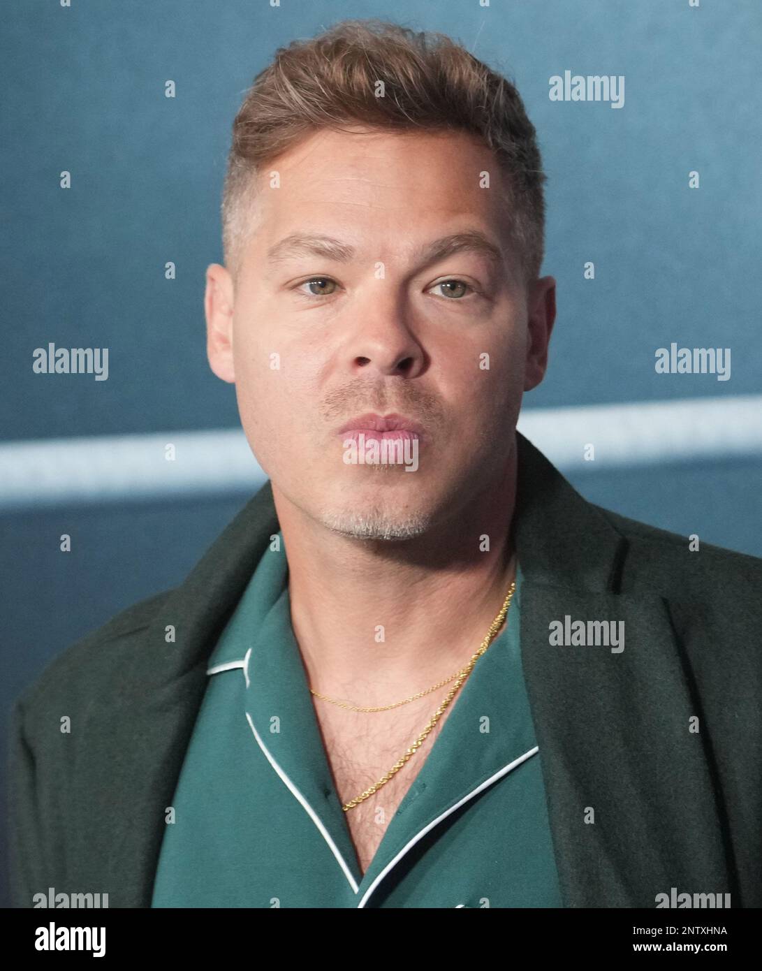 Los Angeles, USA. 27th Feb, 2023. Zach Baylin arrives at the CREED III ...