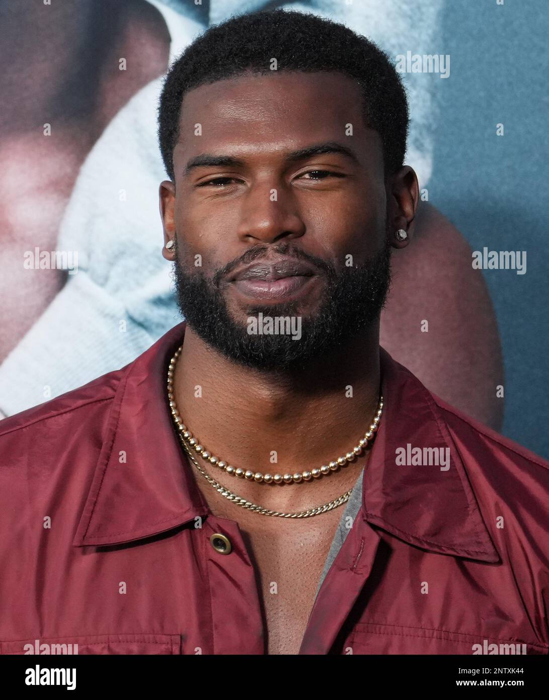 Los Angeles, USA. 27th Feb, 2023. Broderick Hunter arrives at the CREED ...