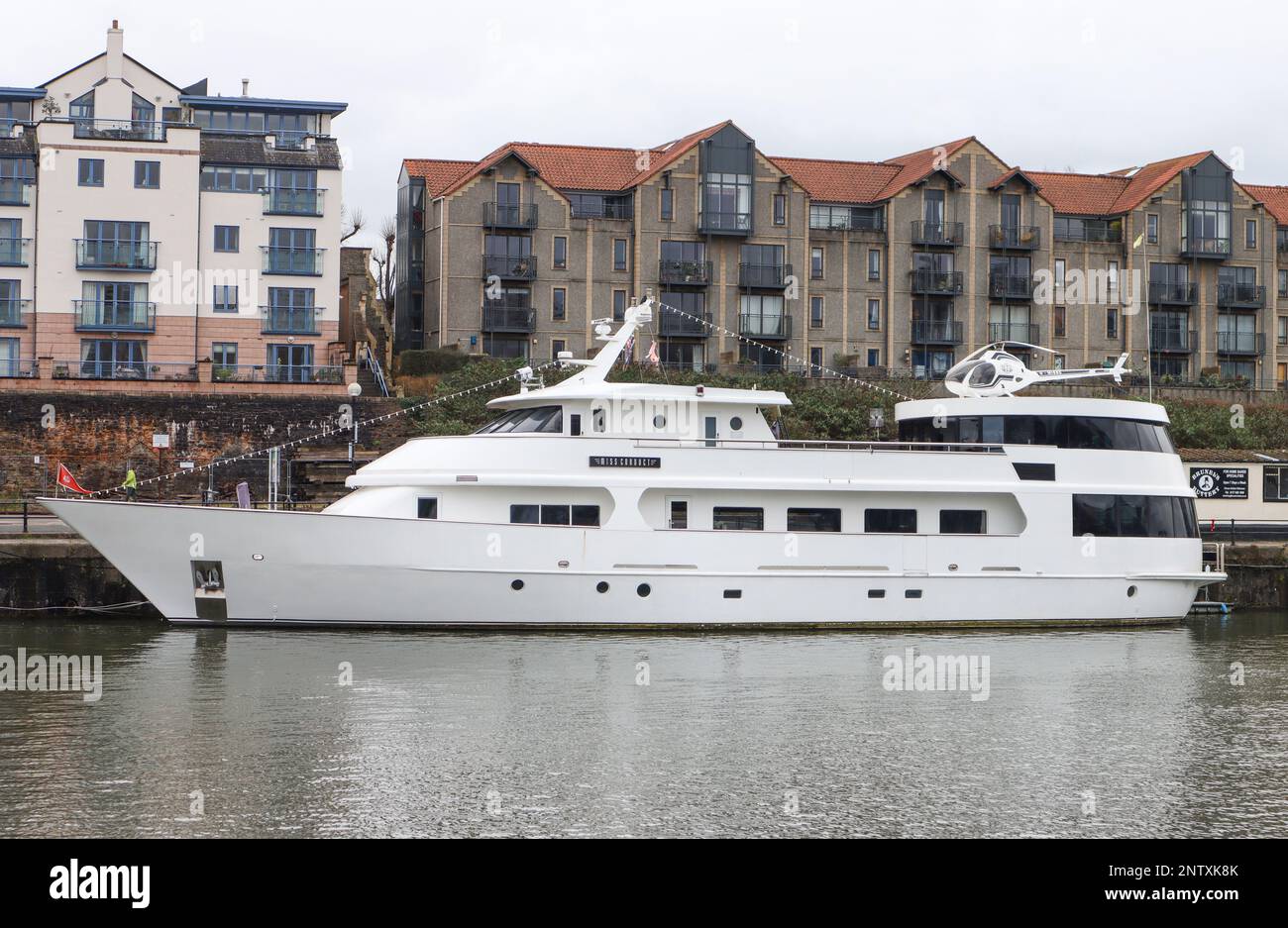 Miss Conduct luxury Yacht, Bristol, UK Stock Photo - Alamy