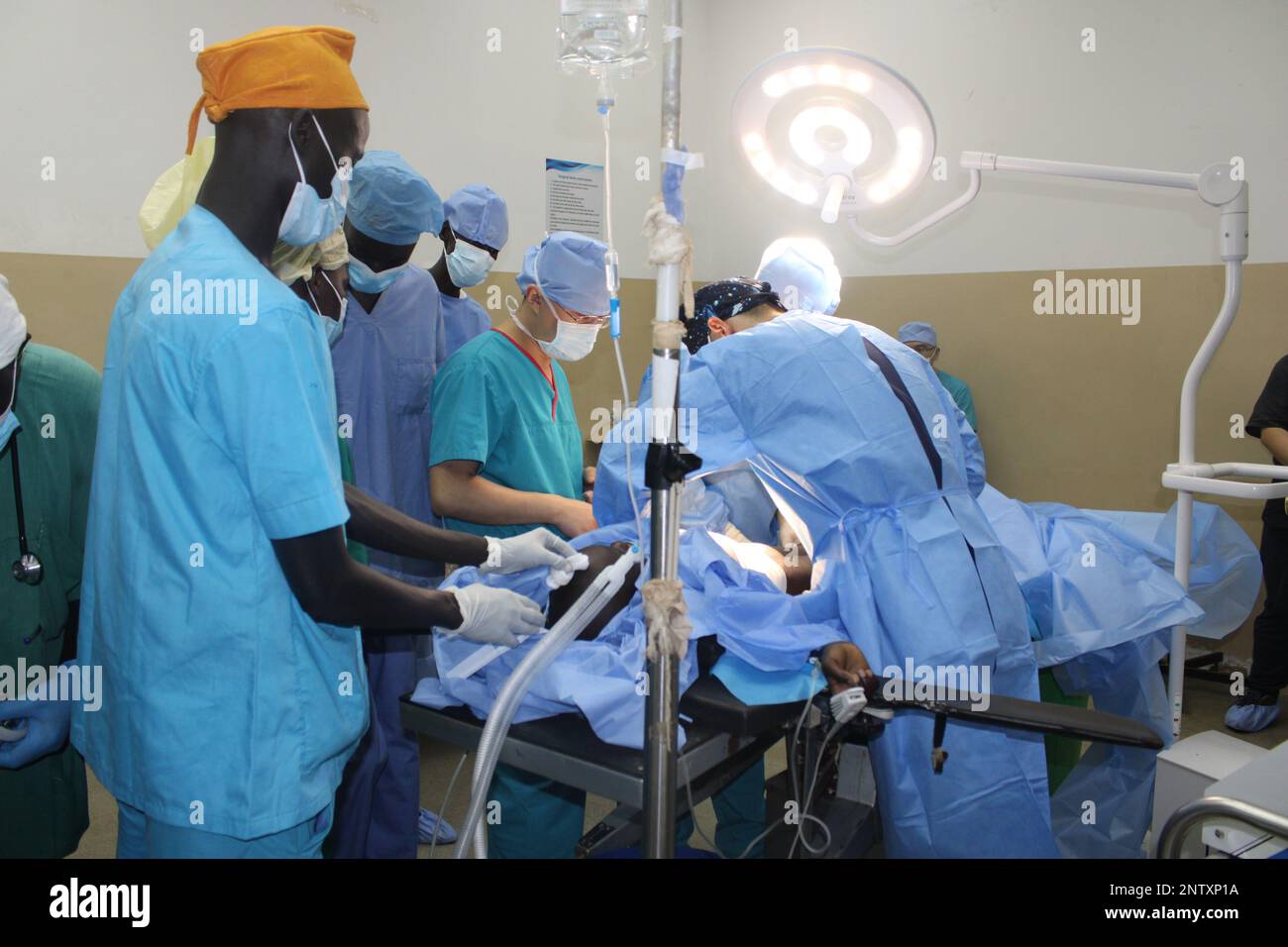 Juba, South Sudan. 27th Feb, 2023. Members of the tenth batch of the ...