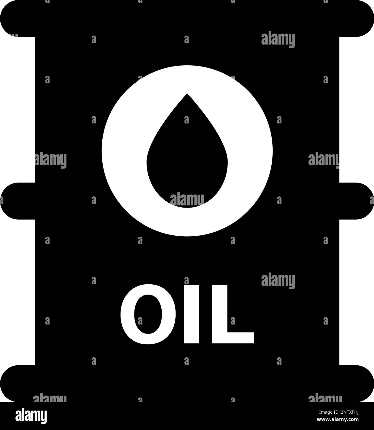 Oil tank. Fuel. Energy tank. Editable vector Stock Vector Image & Art ...