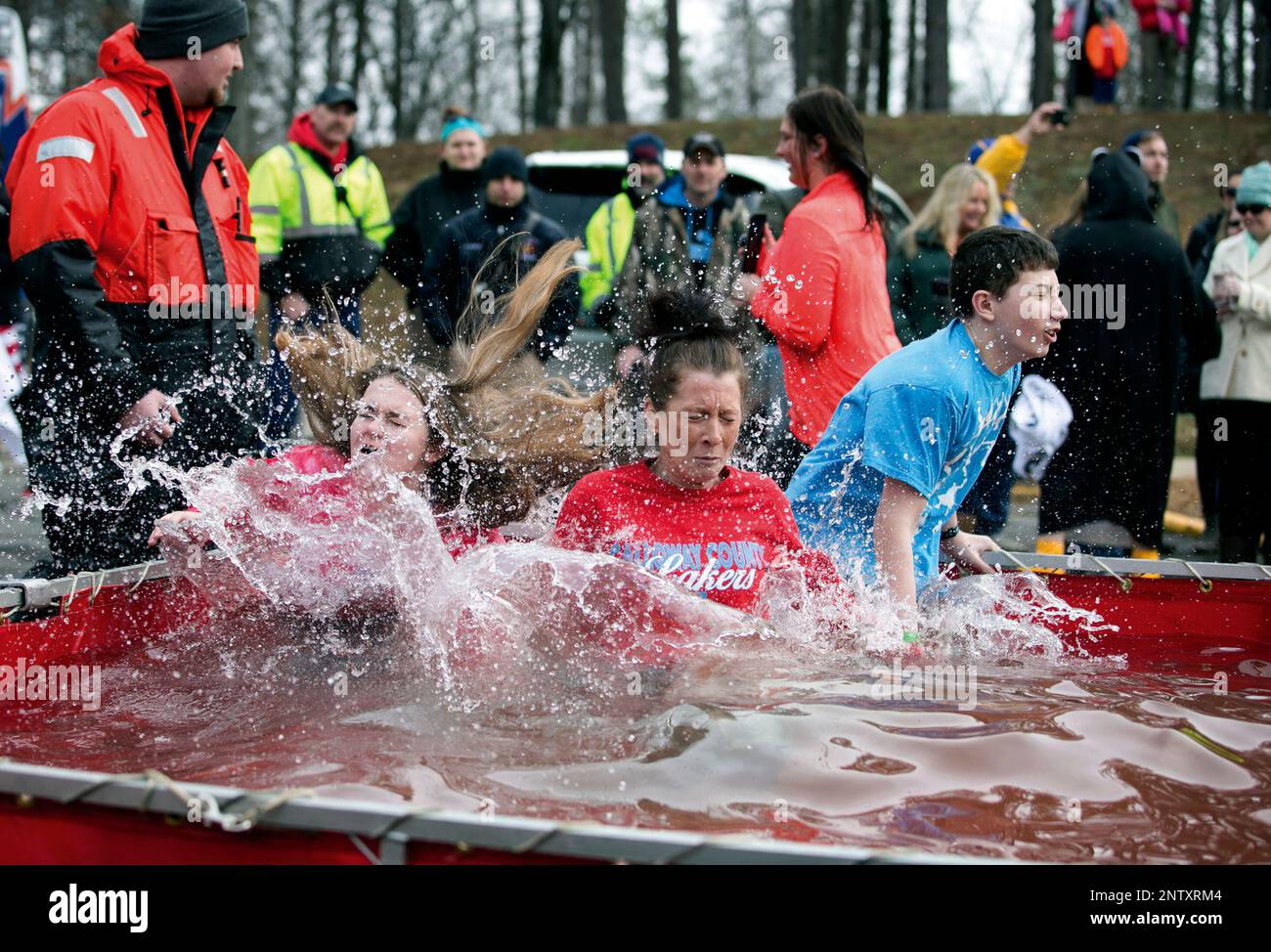 Calloway County native Nosha Nichols, center, her daughter Tatum ...
