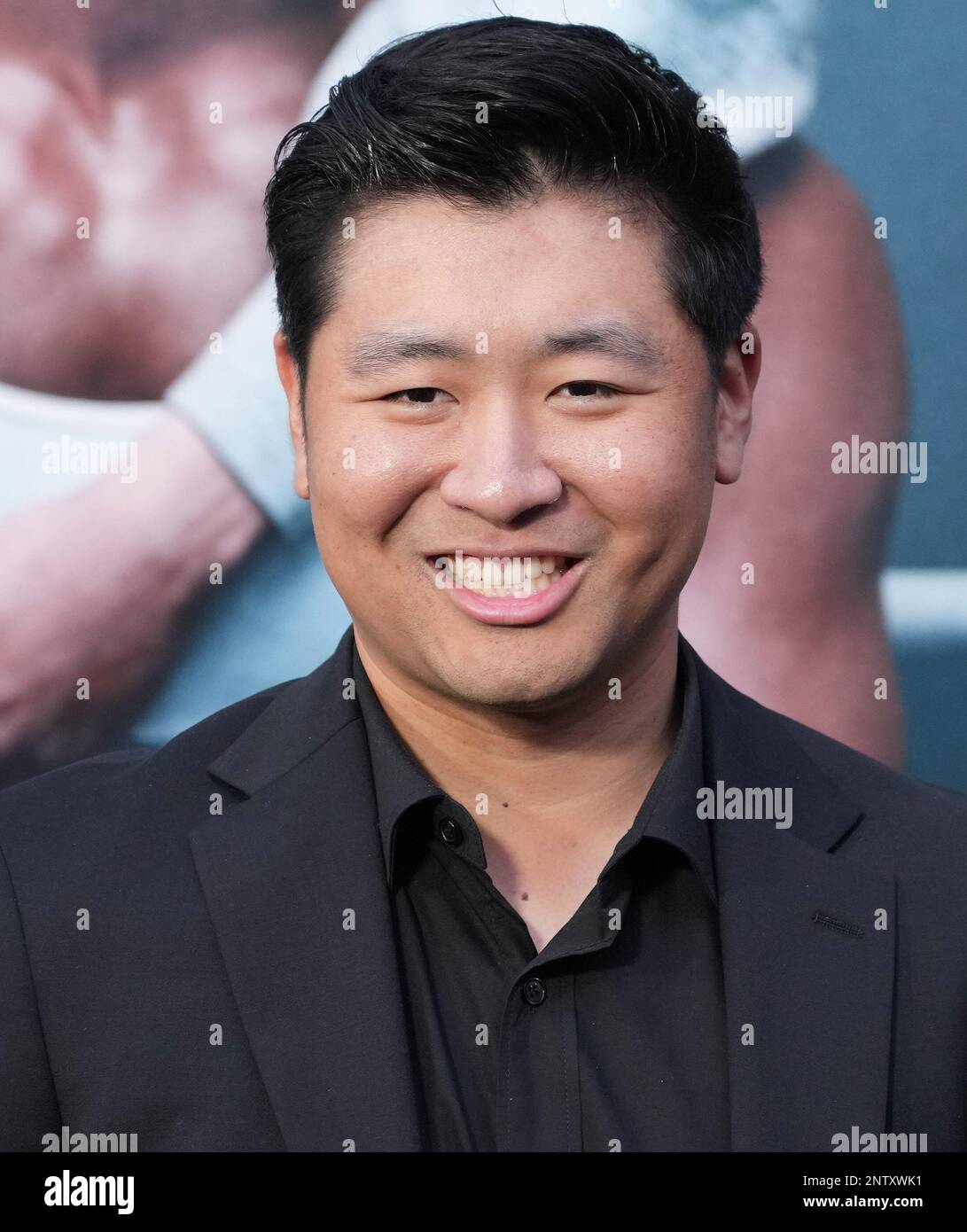 Ryan Omoto arrives at the CREED III Los Angeles Premiere held at the ...