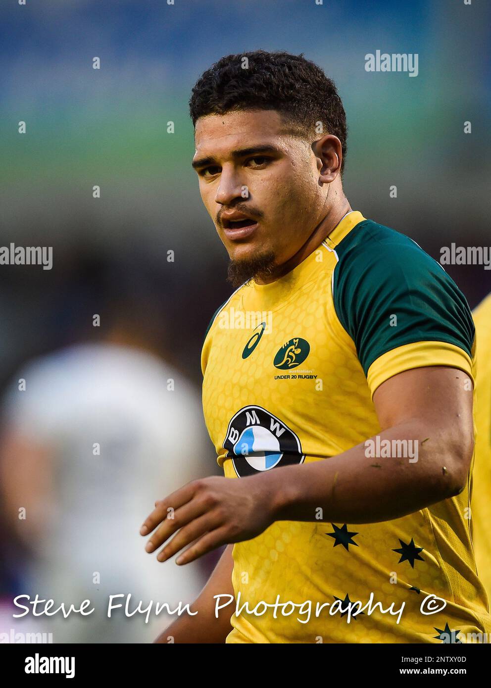 Australia centre Sione Tuipolotu during the World Rugby U20 ...