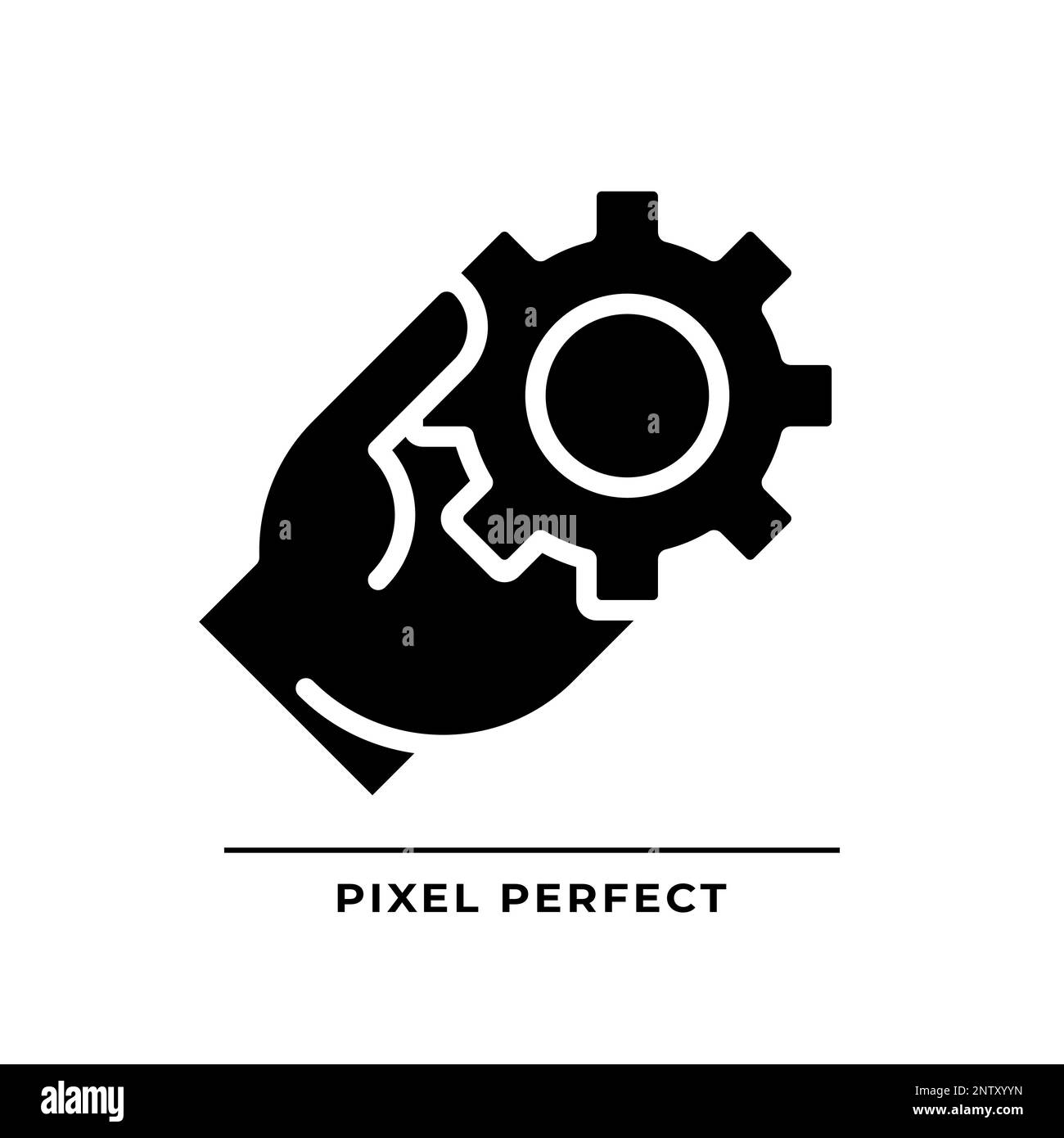 Optimization icon solid icon Cut Out Stock Images & Pictures - Alamy