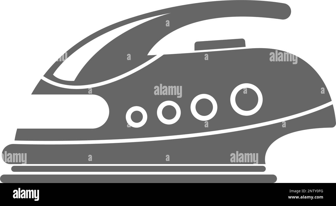 Electric iron logo design illustration Stock Vector Image & Art - Alamy