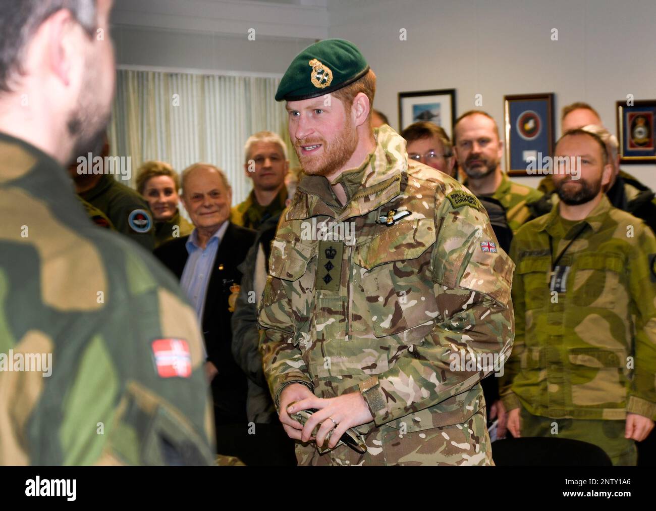 Britain's Prince Harry visits Exercise Clockwork to celebrate 50 years ...