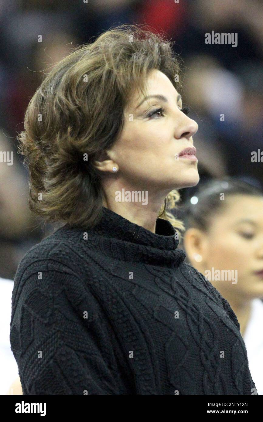 SEATTLE, WA - FEBRUARY 10: UCLA gymnastics head coach Valorie Kondos ...