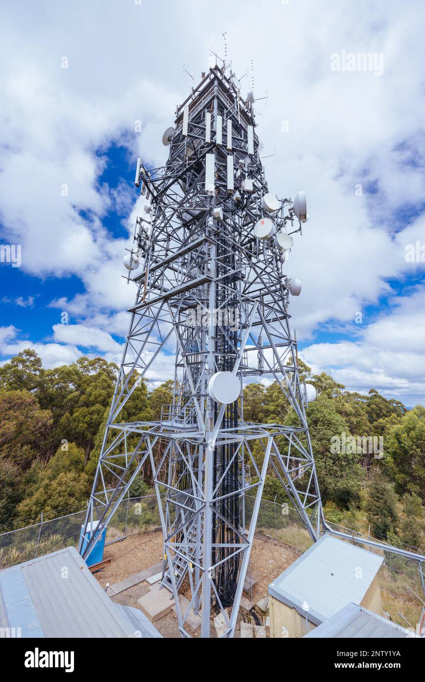 Summer Landscape at Mt St Leonard in Australia Stock Photo - Alamy