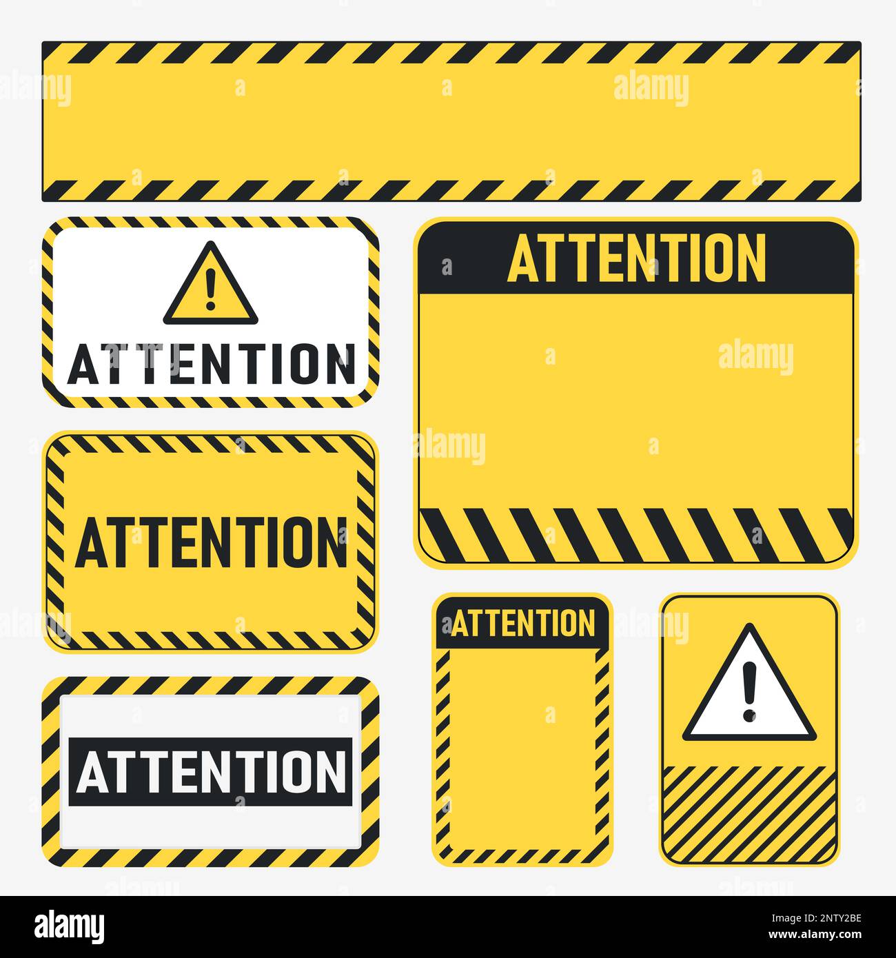 Caution tape warning information Cut Out Stock Images & Pictures - Alamy