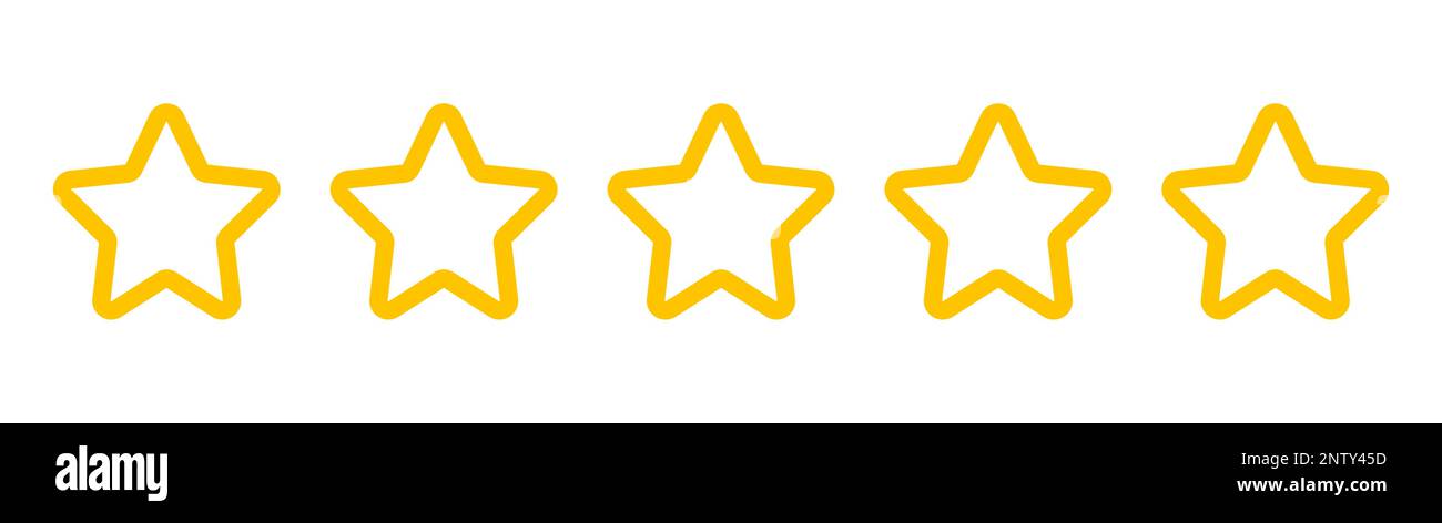 Five stars customer product rating Stock Vector Image & Art - Alamy