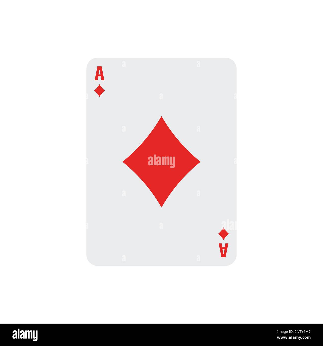 Ace playing card for poker hand game Stock Vector Image & Art - Alamy