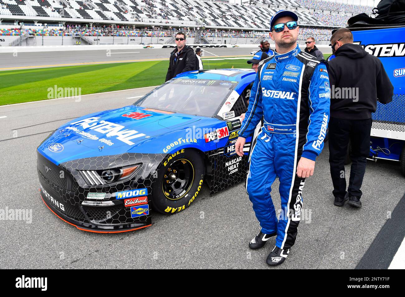 #17: Ricky Stenhouse Jr., Roush Fenway Racing, Ford Mustang Fastenal ...