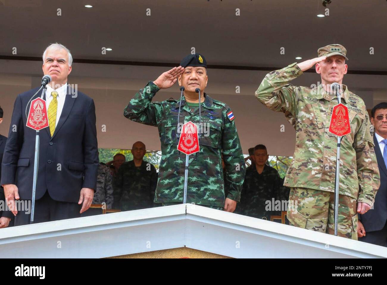In this photo by release Royal Thai Armed Forced Headquarters, from ...