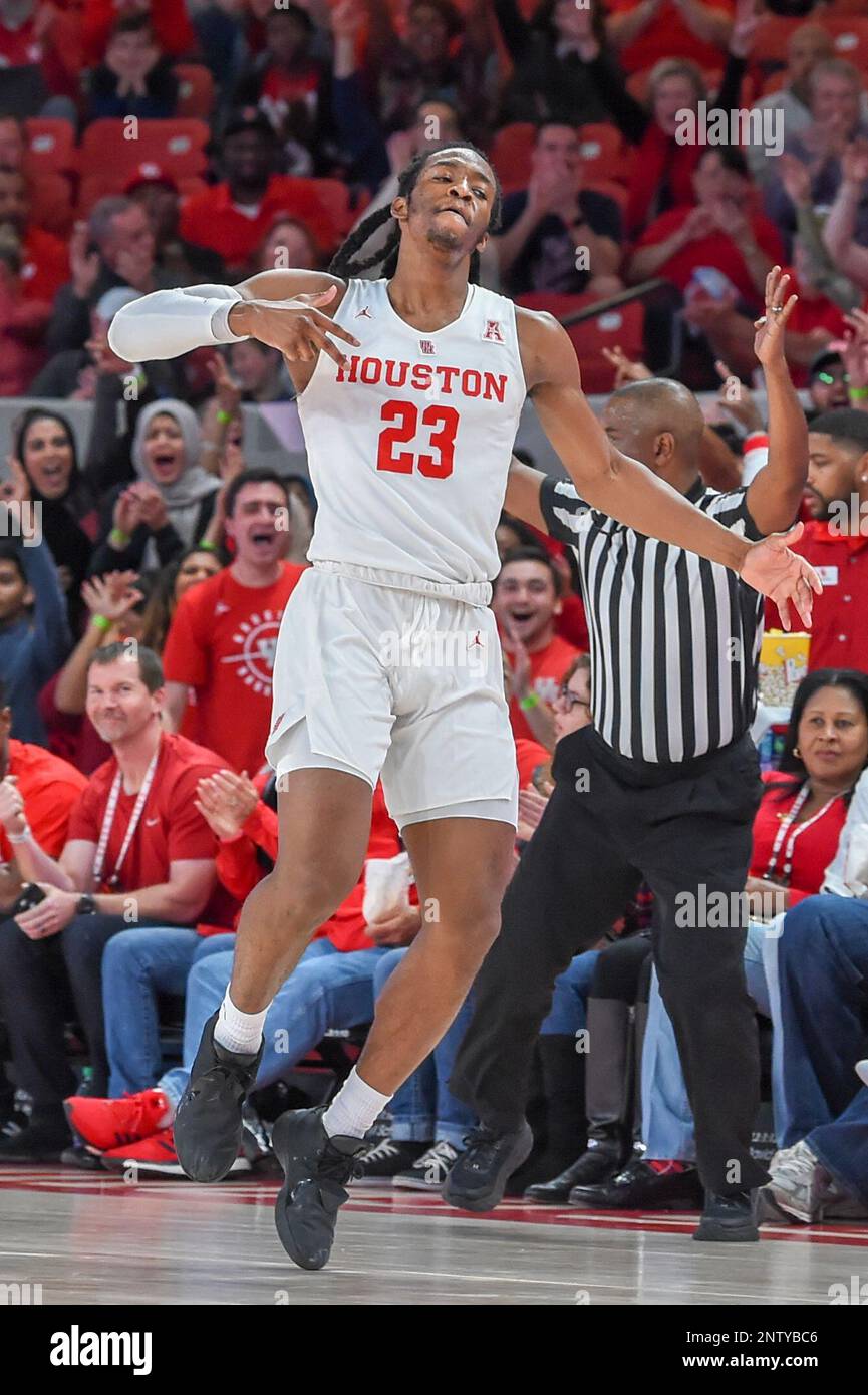 HOUSTON, TX - FEBRUARY 10: Houston Cougars forward Cedrick Alley Jr ...