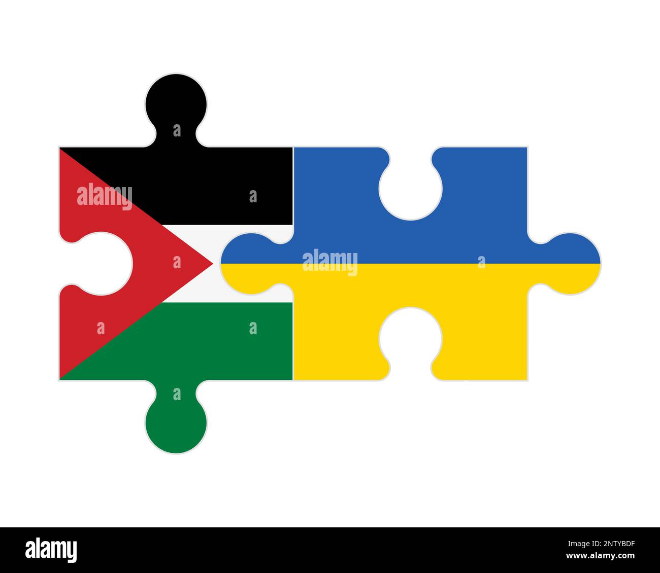 Palestine ukraine flag Stock Vector Images - Alamy