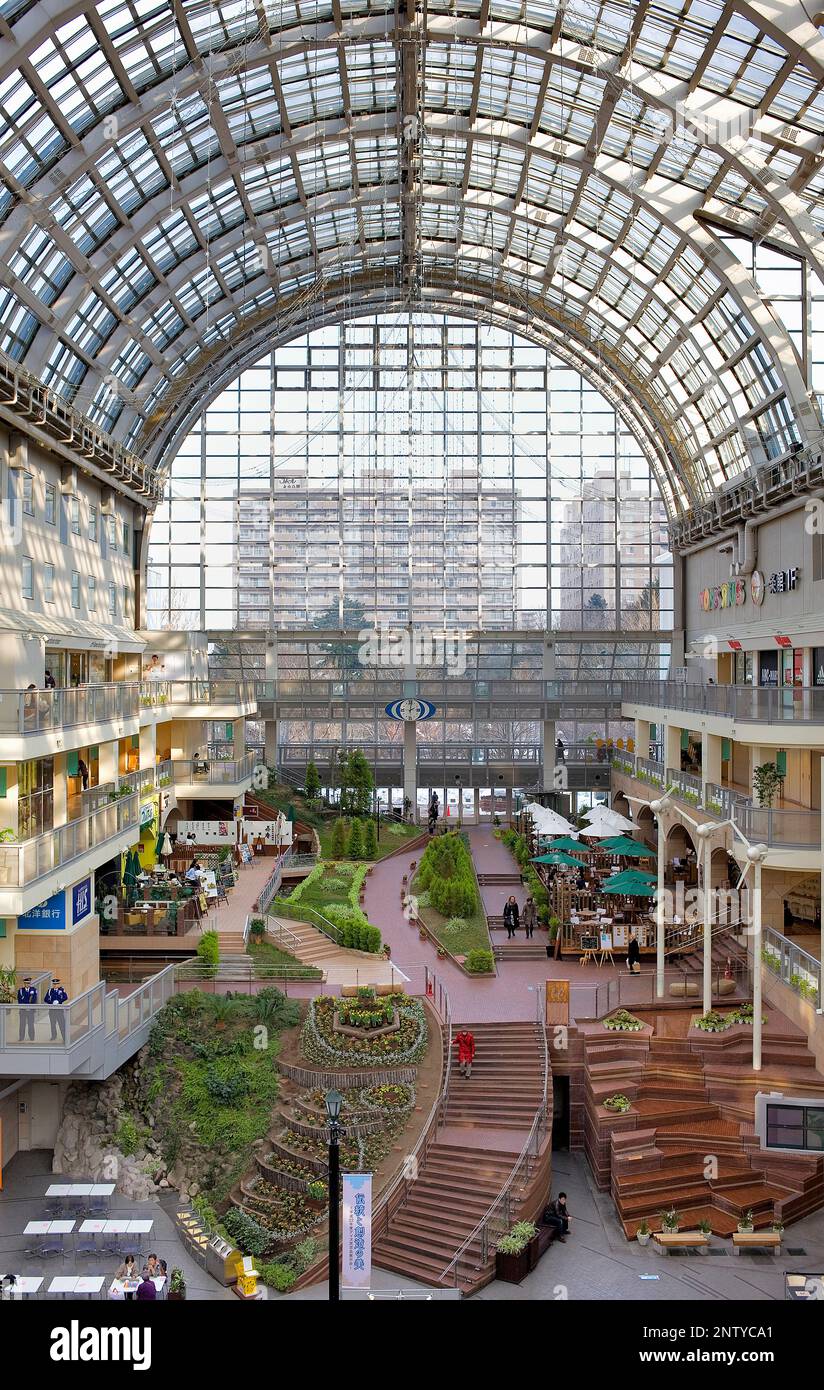 Sapporo Factory, is a shopping mall established in the historic site ...