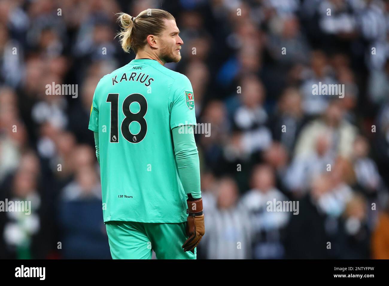 Loris Karius of Newcastle United - Manchester United v Newcastle United ...