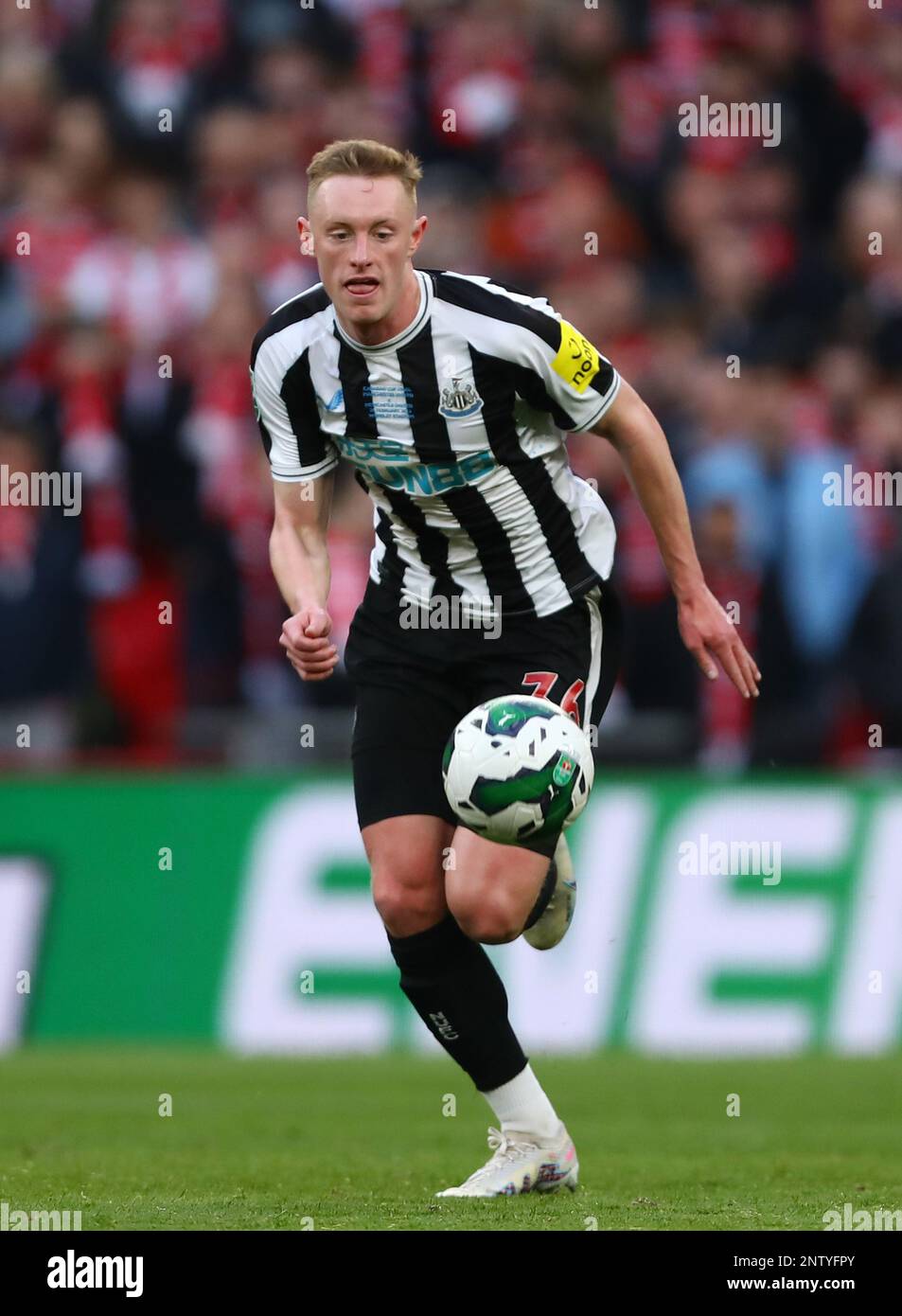 Sean Longstaff of Newcastle United - Manchester United v Newcastle ...