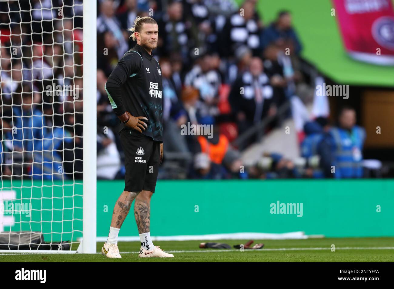 Loris Karius of Newcastle United - Manchester United v Newcastle United ...