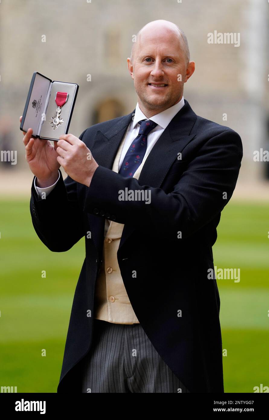 Benjamin Hawes after being made a Member of the Order of the British ...