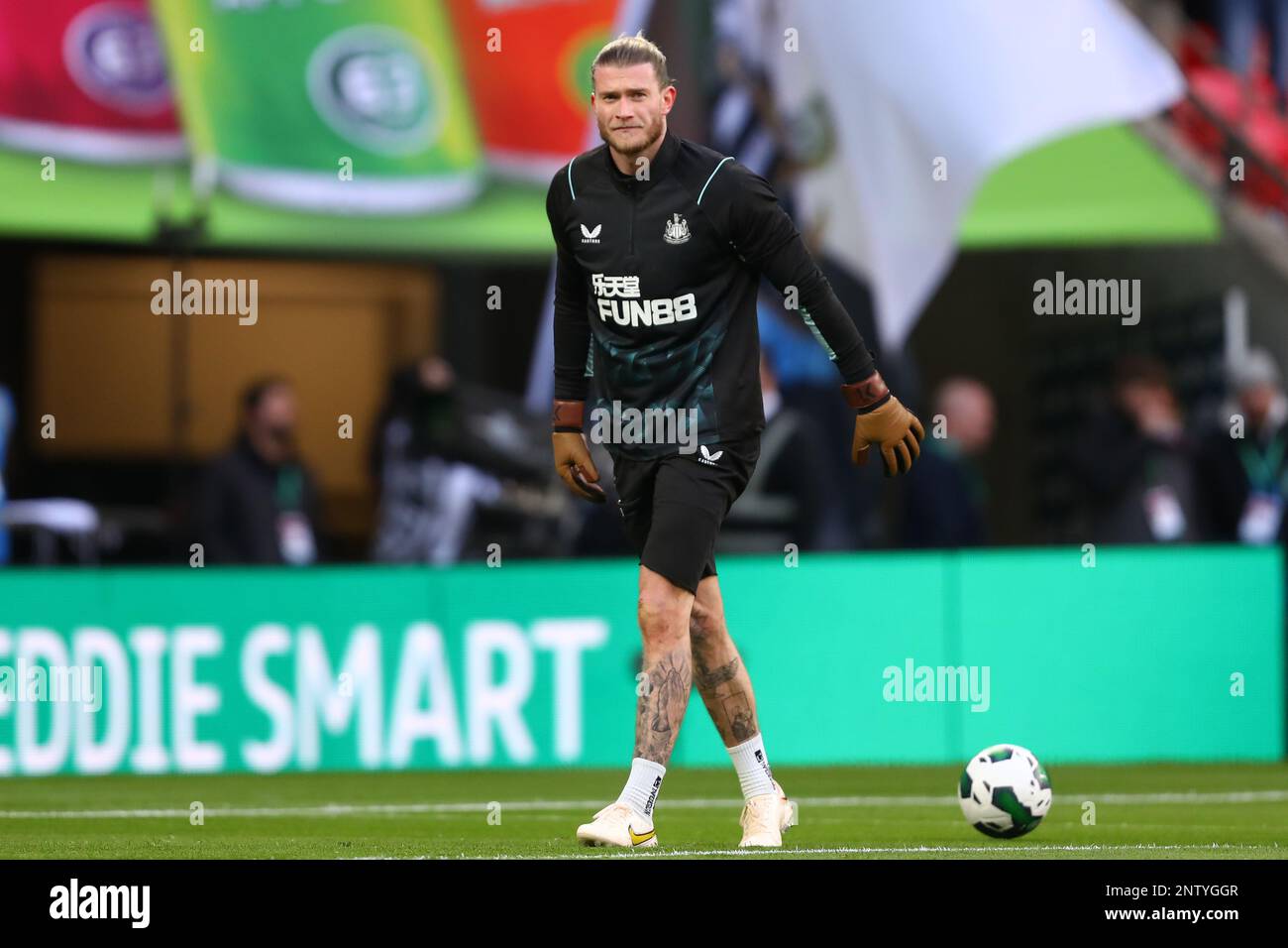 Loris Karius of Newcastle United - Manchester United v Newcastle United ...