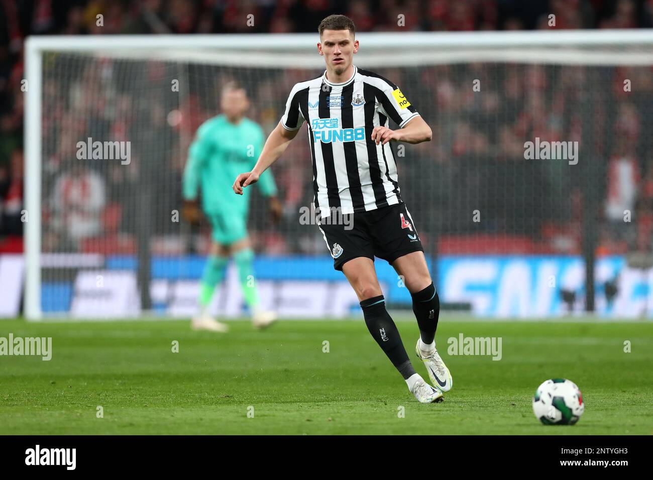 Sven Botman of Newcastle United - Manchester United v Newcastle United ...