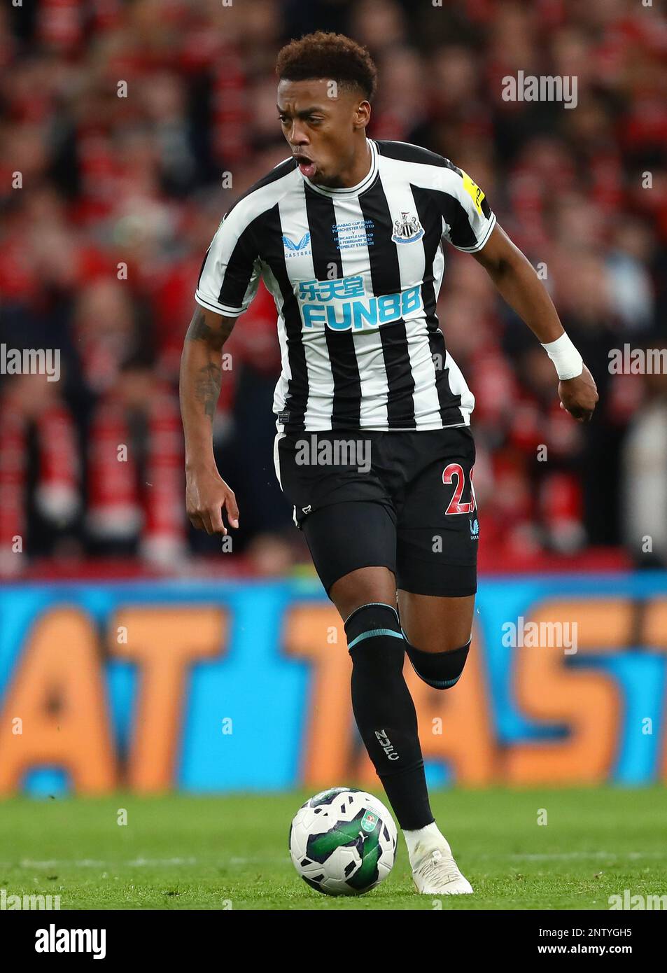 Joe Willock of Newcastle United - Manchester United v Newcastle United ...