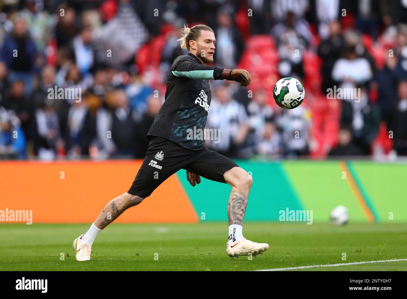 Loris Karius of Newcastle United - Manchester United v Newcastle United ...