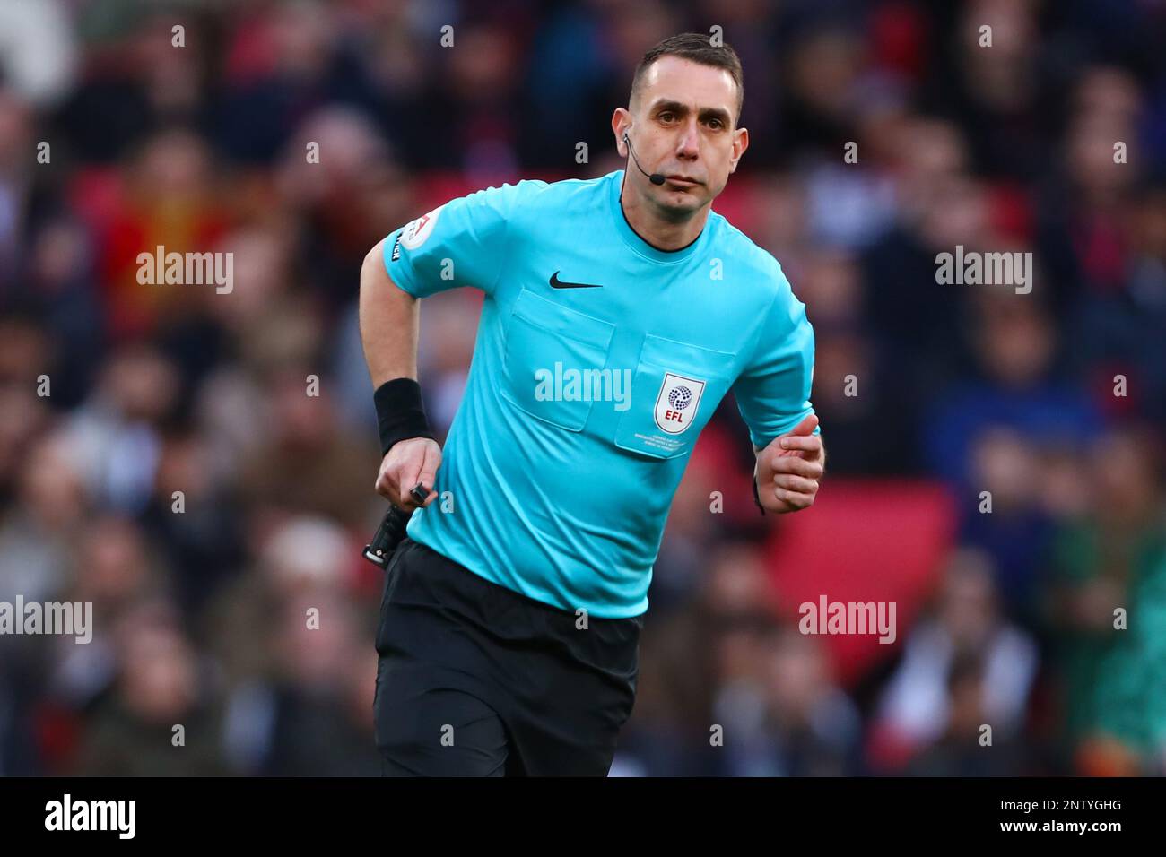 Referee, David Coote - Manchester United v Newcastle United, Carabao ...