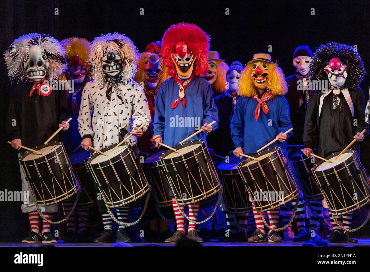 Rehearsal of the pre-carnvial Charivari parade on Friday, Feb.8, 2019 ...