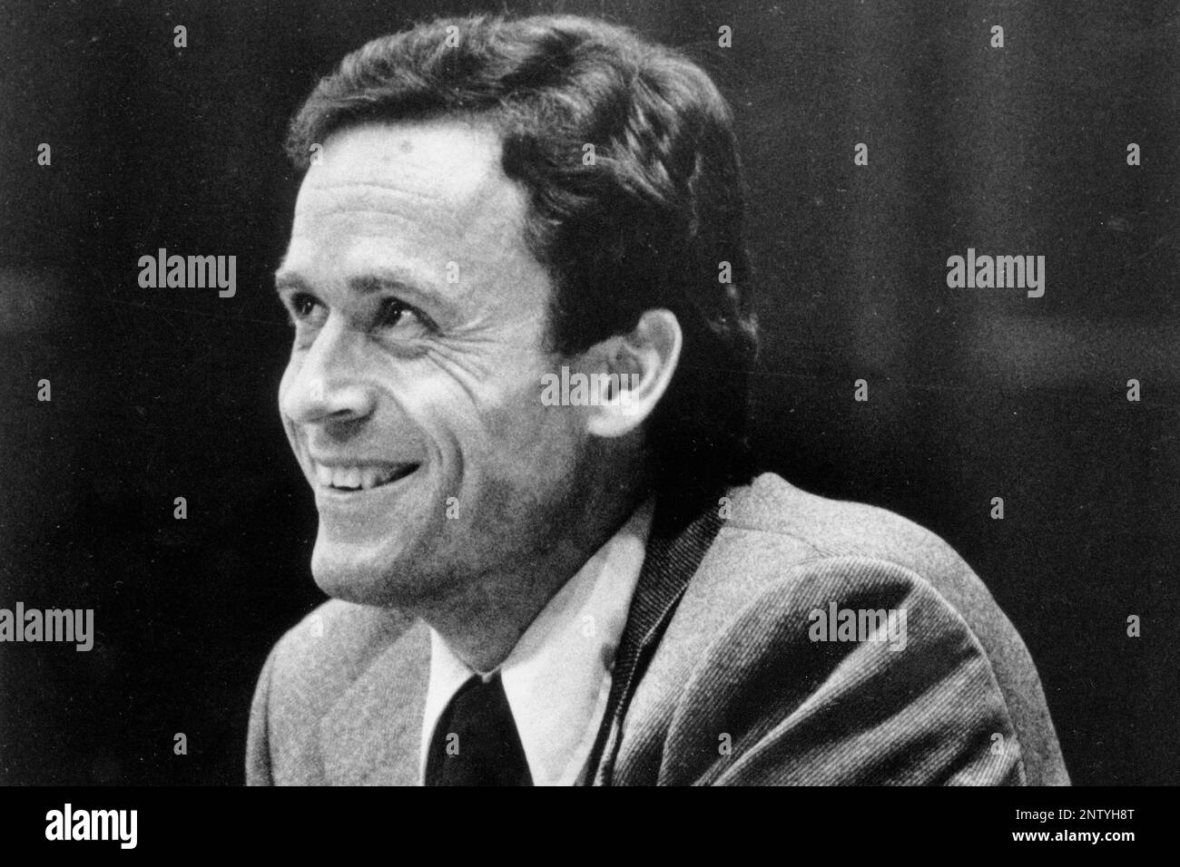 FILE - In this June 27, 1979 file photo, Ted Bundy smiles during the ...