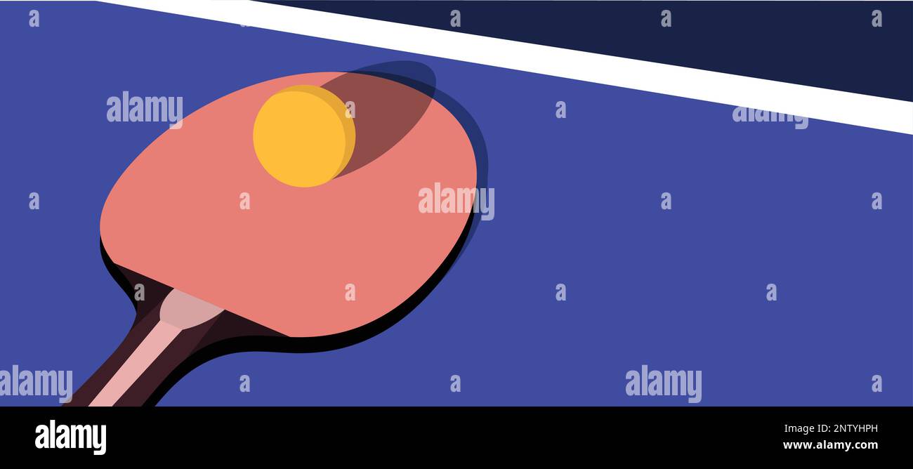 racket and ball for playing ping pong Stock Vector Image & Art - Alamy