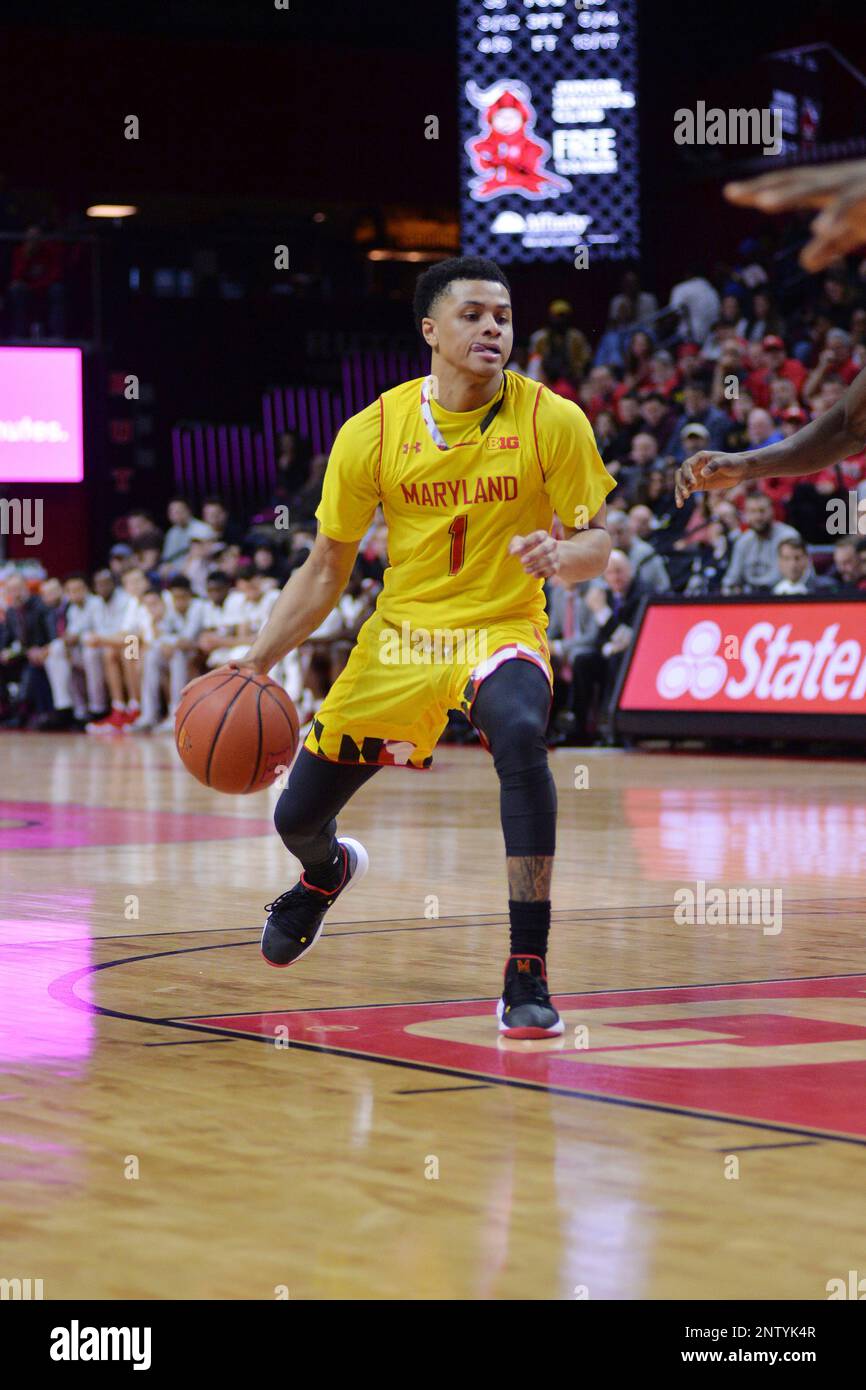 University of Maryland Terrapins Guard Anthony Cowan (1) during Mens ...