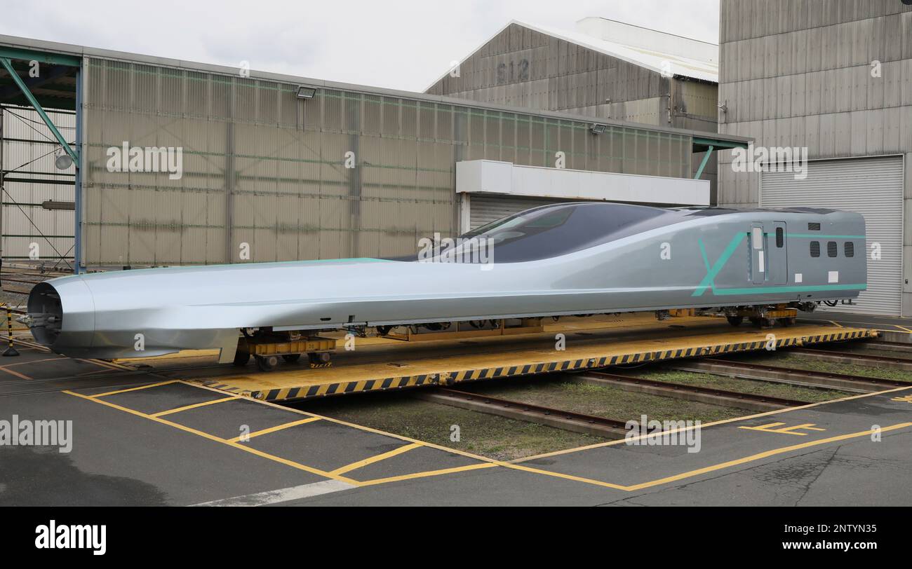 East Japan Railway Company unveils the E956 type Shinkansen ...